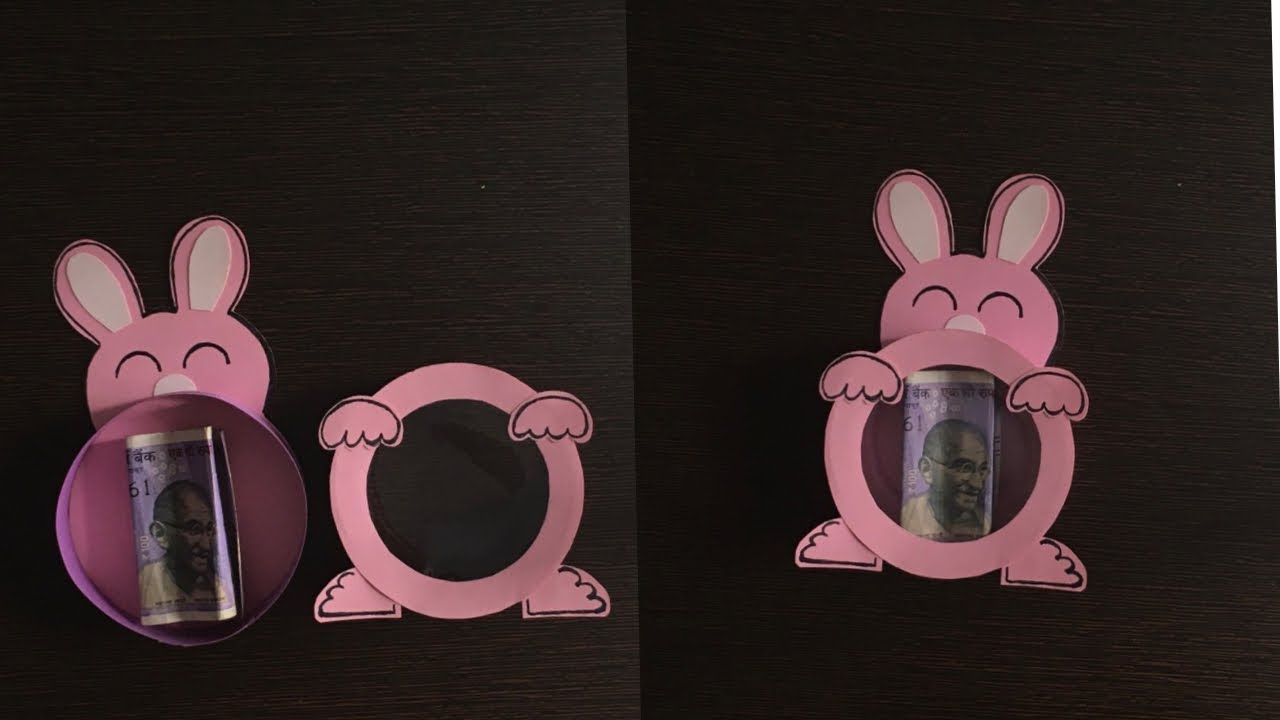 Paper money bank - YouTube