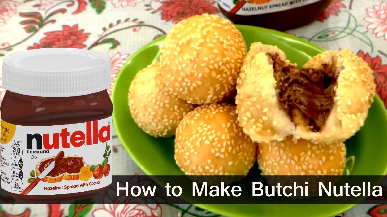 How to Cook Butchi with Nutella - YouTube