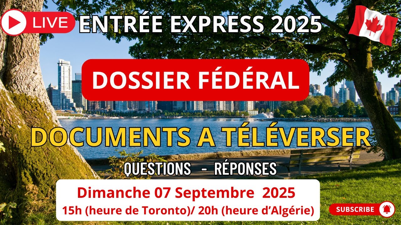 👉 Live spécial ITA – Comment préparer votre dossier fédéral après l ...