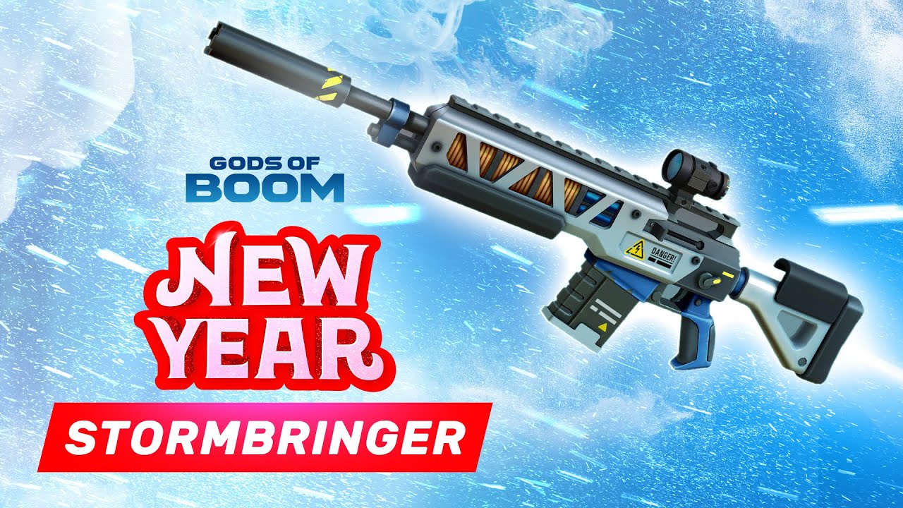 New Weapon: Stormbringer - Gods of Boom - YouTube