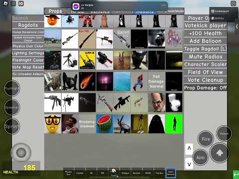 Admin gun (rays mod) - YouTube