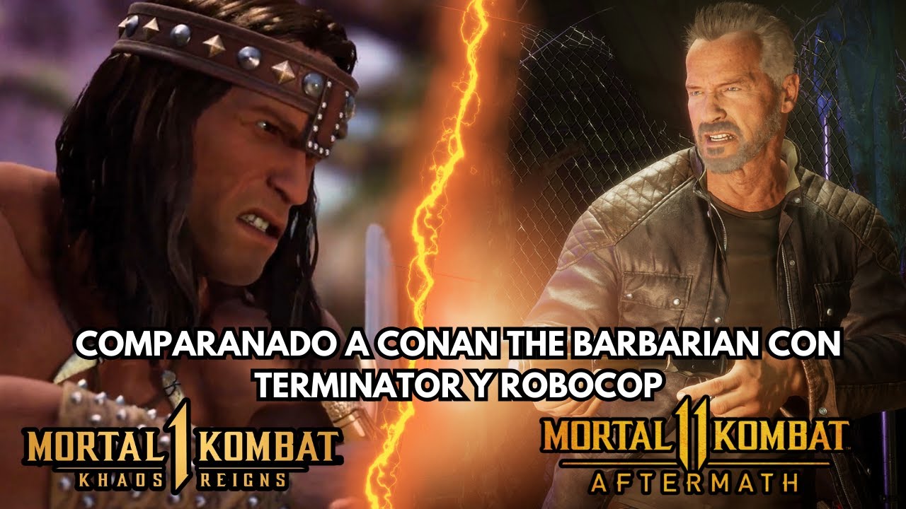 Comparanado a Conan The Barbarian con Terminator y Robocop Mortal ...