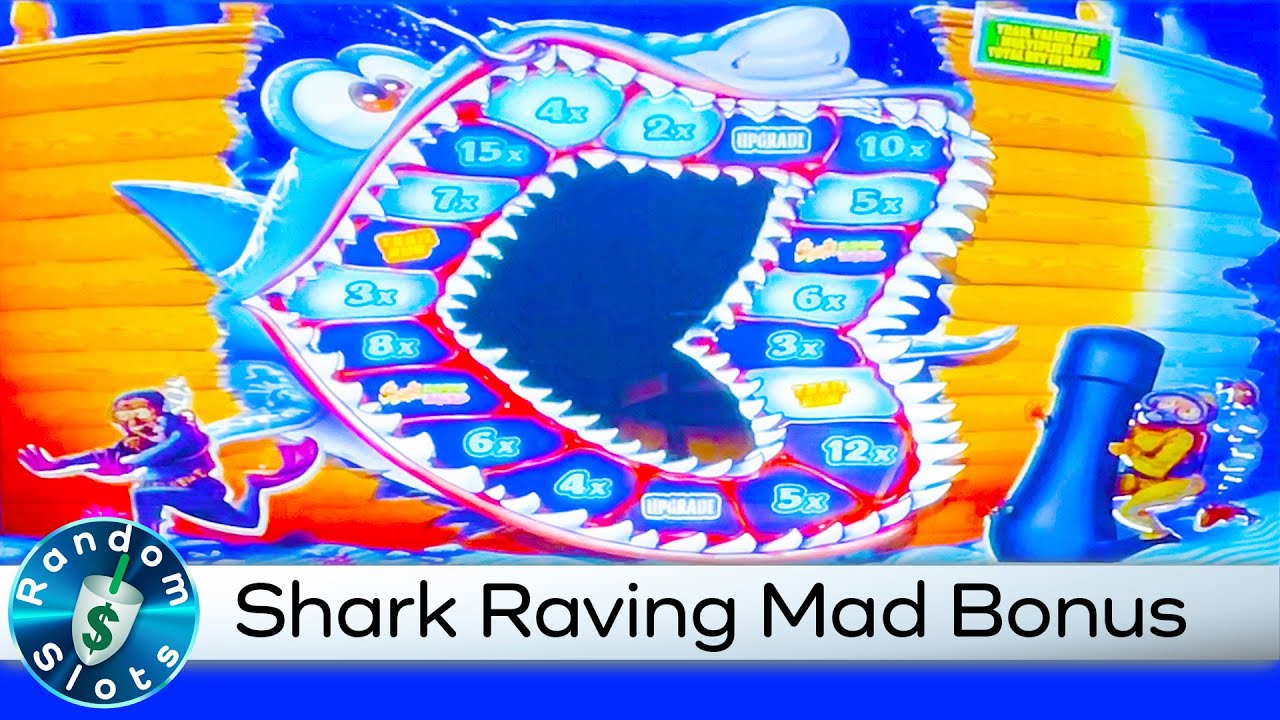 Shark Raving Mad Slot Machine Bonus - YouTube