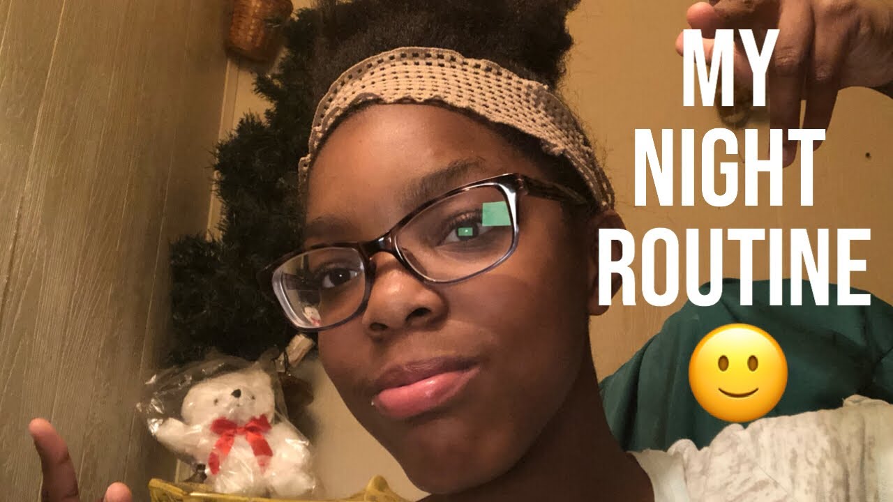 My night routine - YouTube