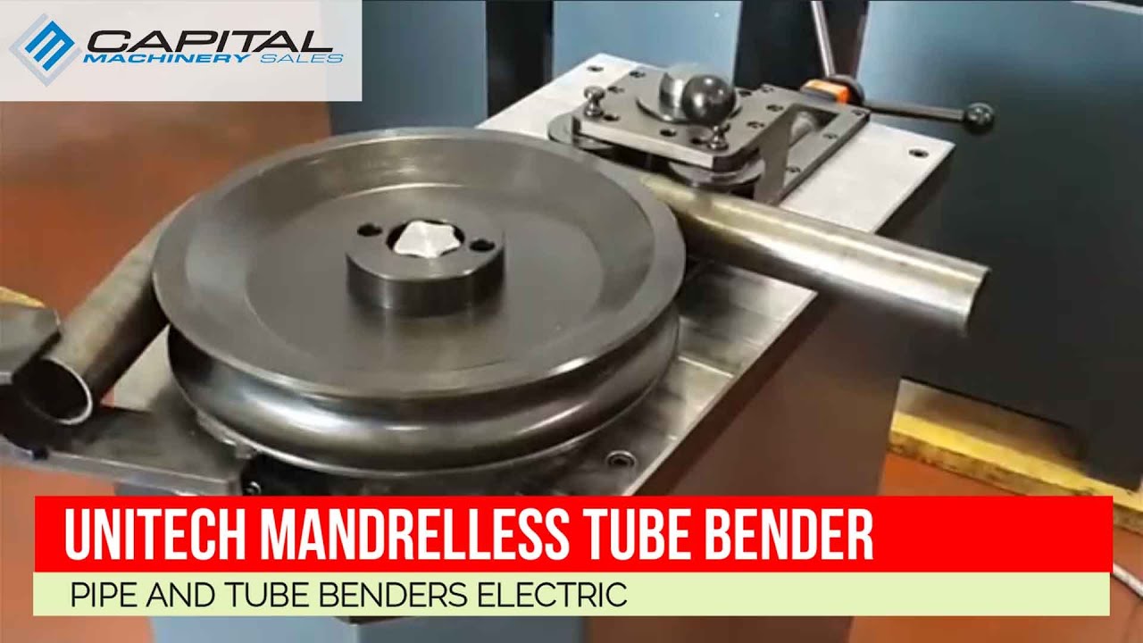 Unitech Pipe & Tube Rotary Draw Bending Machine - YouTube