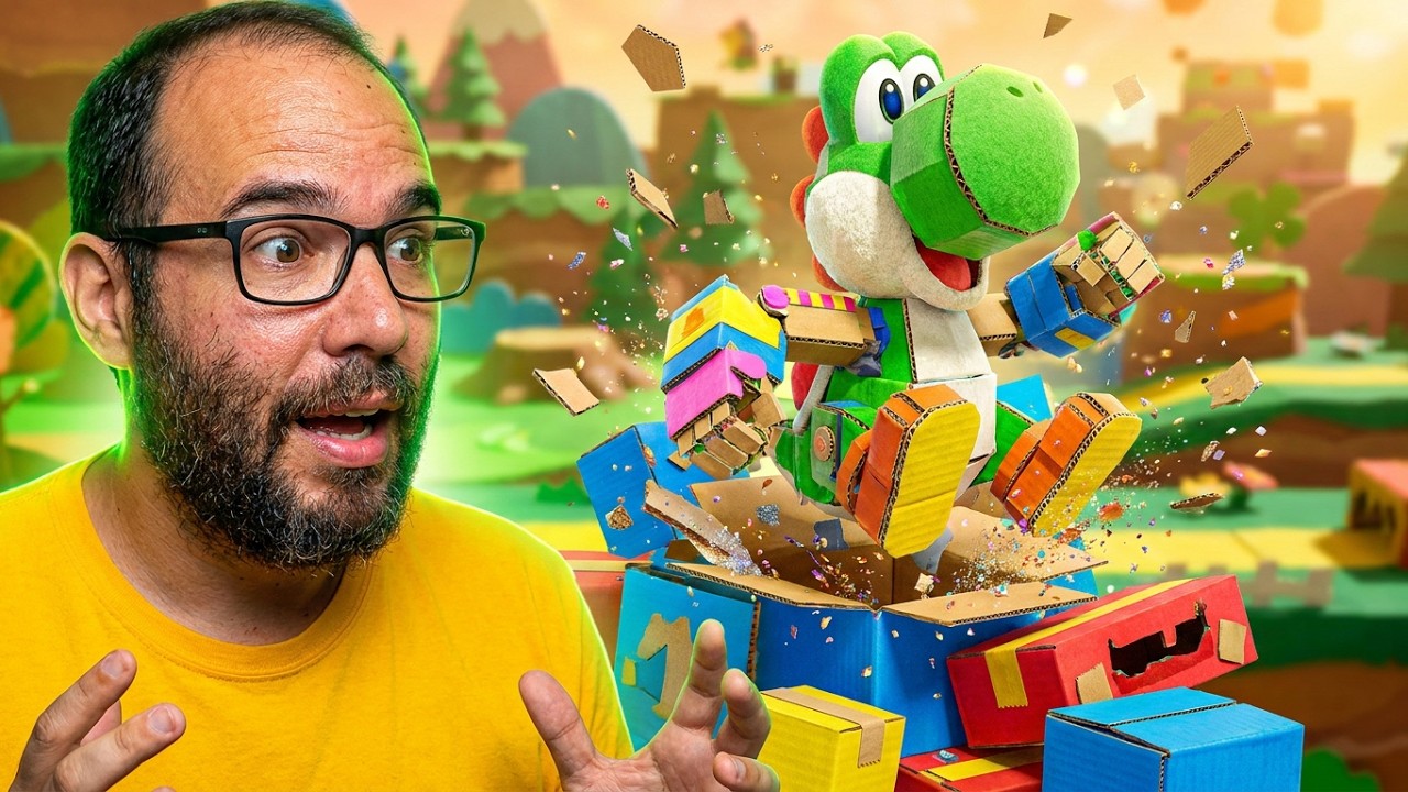 YOSHI'S CRAFTED WORLD | ¡Robot GIGANTE de Cartón y Secretos! #03 - YouTube