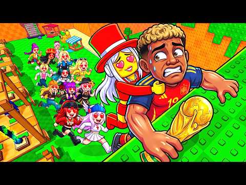 ⚽ Kick A Lucky Block Ama FUTBOLCU BÖLGELERİ ile! 😱