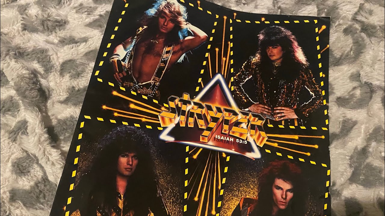 Stryper In God We Trust 1989 Tour Book - YouTube