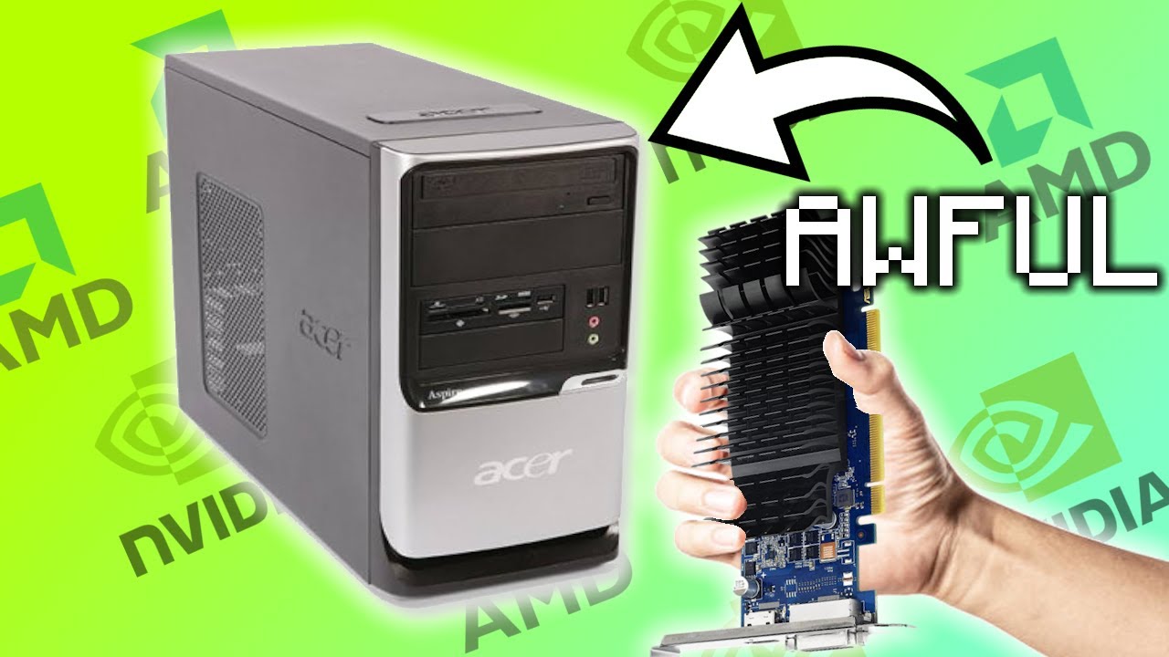 Putting a Modern GPU into an Awful Computer - YouTube