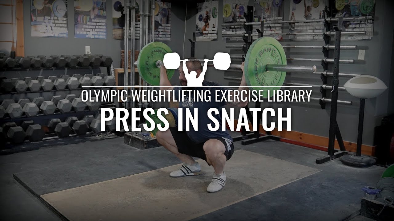 Press in Snatch (Sots Press) | Olympic Weightlifting Exercise Library ...