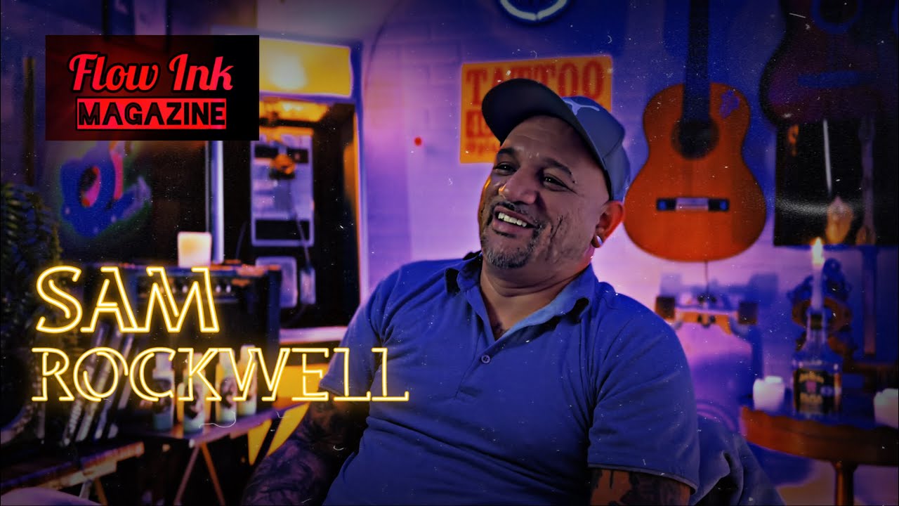SAM ROCKWELL chilling con FLOW INK MAGAZINE (interview) - YouTube