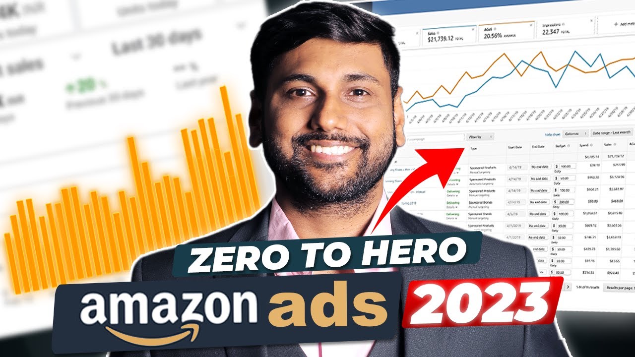 Zero To Hero Amazon Ads Tutorial for FBA Success in 2023 | Amazon FBA ...