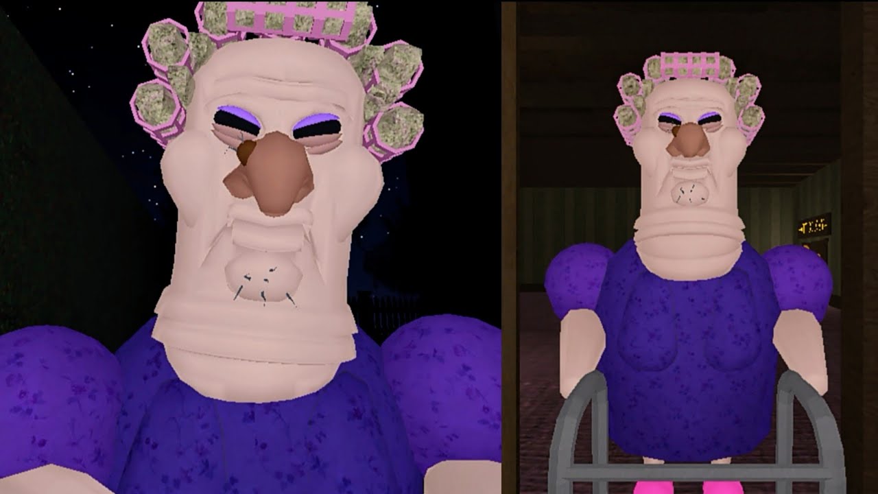 New Grumpy Gran Scary Obby Full Walkthrough New Roblox Scary Obby - YouTube
