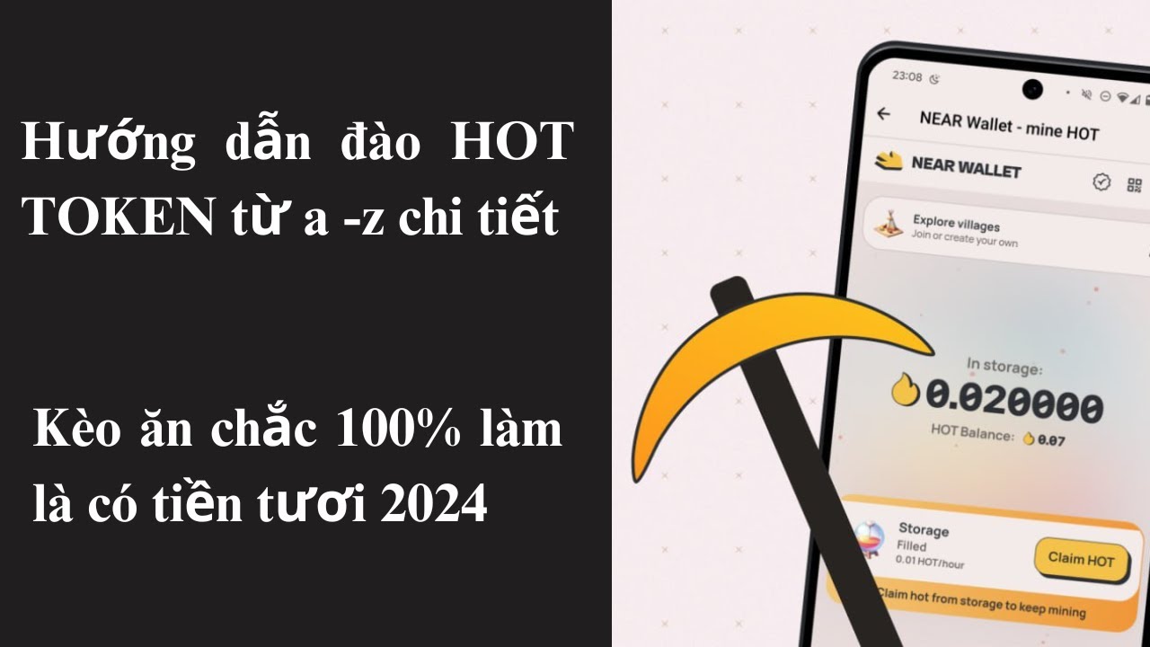 Hướng dẫn đào HOT Token mạng NEAR Blockchain từ a - z chi tiết | Sang ...