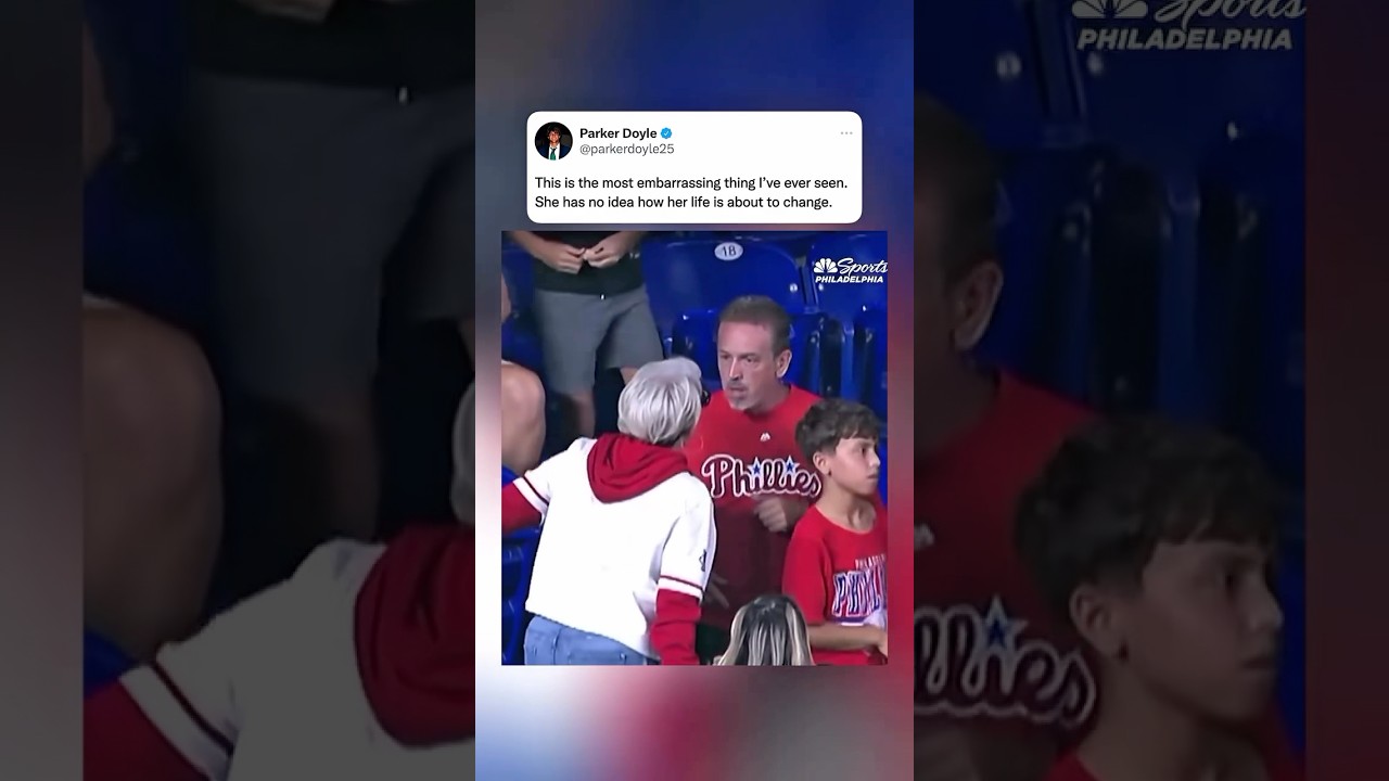 The kid was celebrating his birthday too 🤦♂️ #phillies #mlb #baseballplays