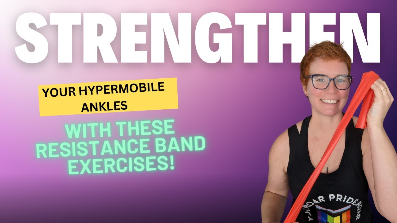 Hypermobile Ankles? Improve your ankle strength with these! - YouTube