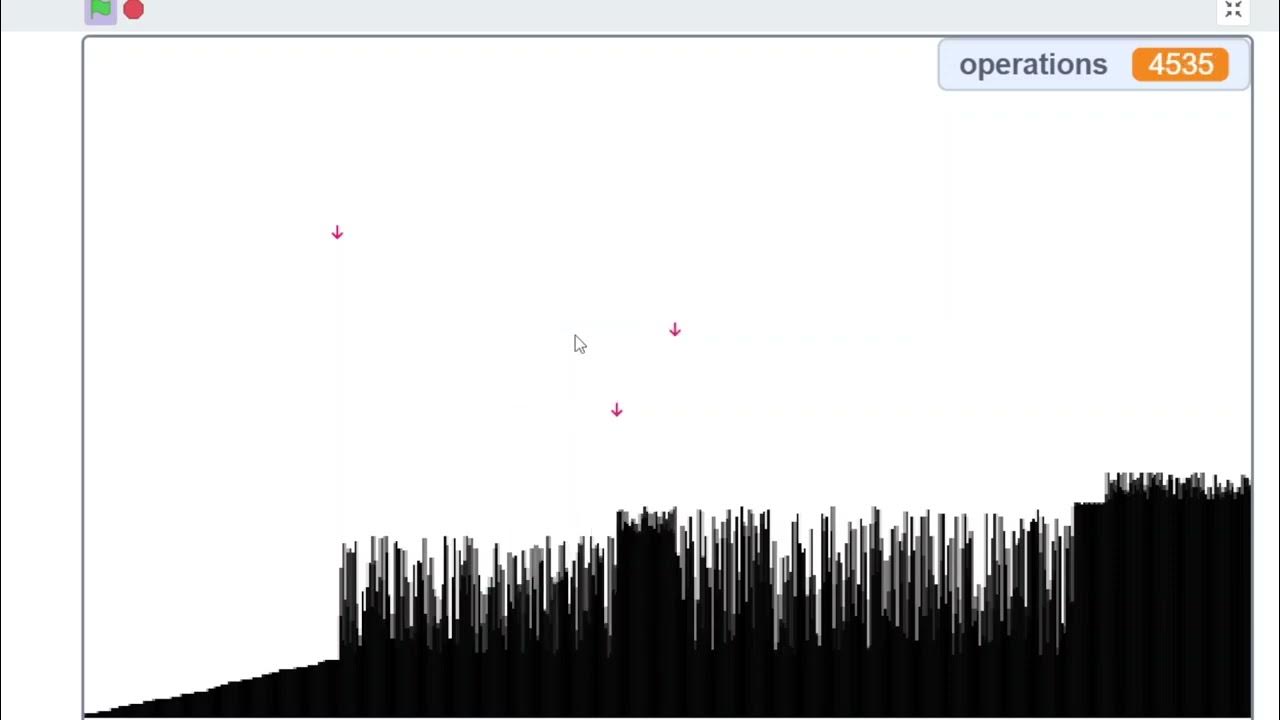 sorting 1000 items in scratch - YouTube