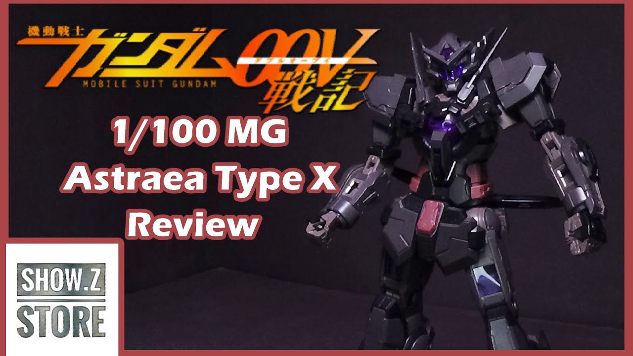 1/100 MG Astraea Type X Finsternis (Hobbystar) Reeview - YouTube