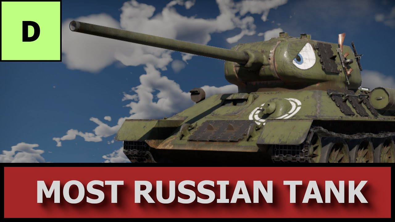 Very bad tankist plays very Russian tank | T-34-85 | - YouTube