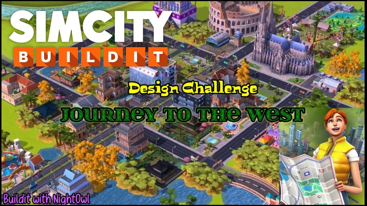 Simcity buildit 2021 | Design Challenge | Journey to the East - YouTube