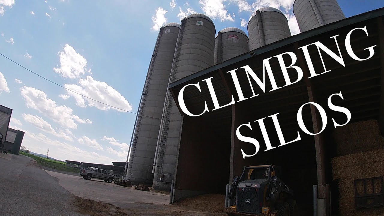 Climbing - Our Highest Free Climb - Farm Silos - YouTube