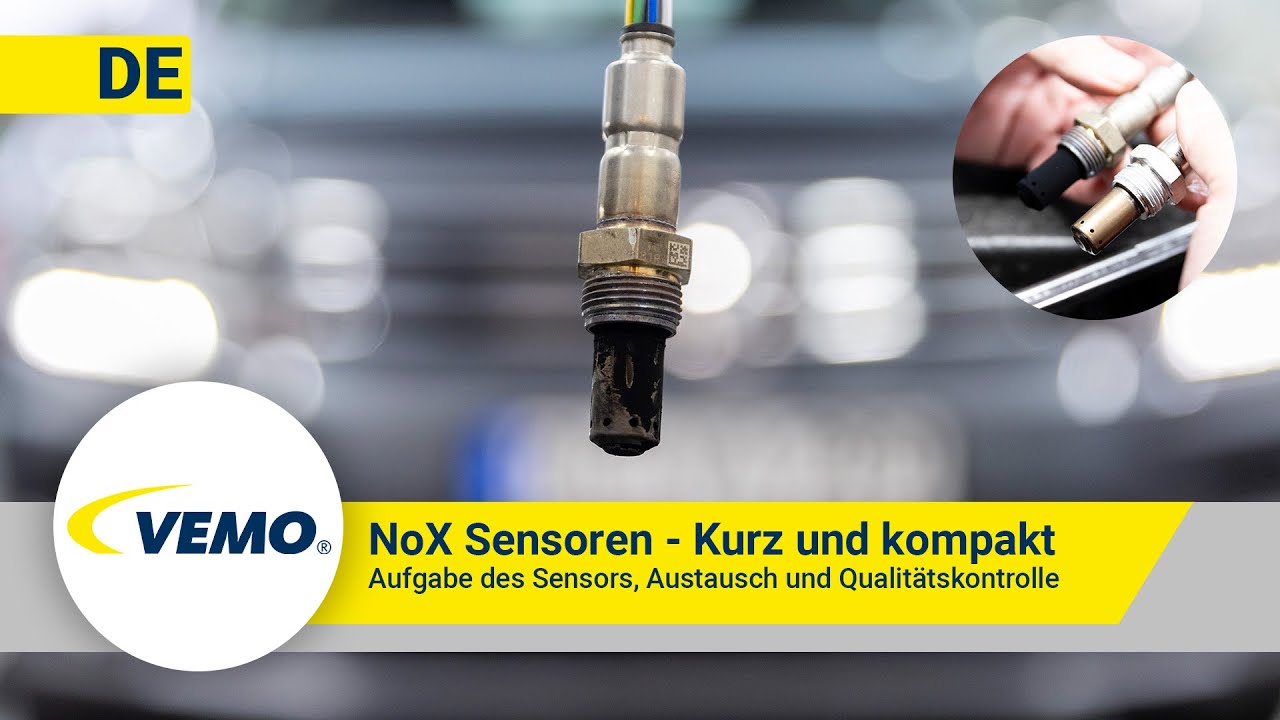 NOx Sensor defekt? Funktion, Prüfung & Einbau im Auto - YouTube