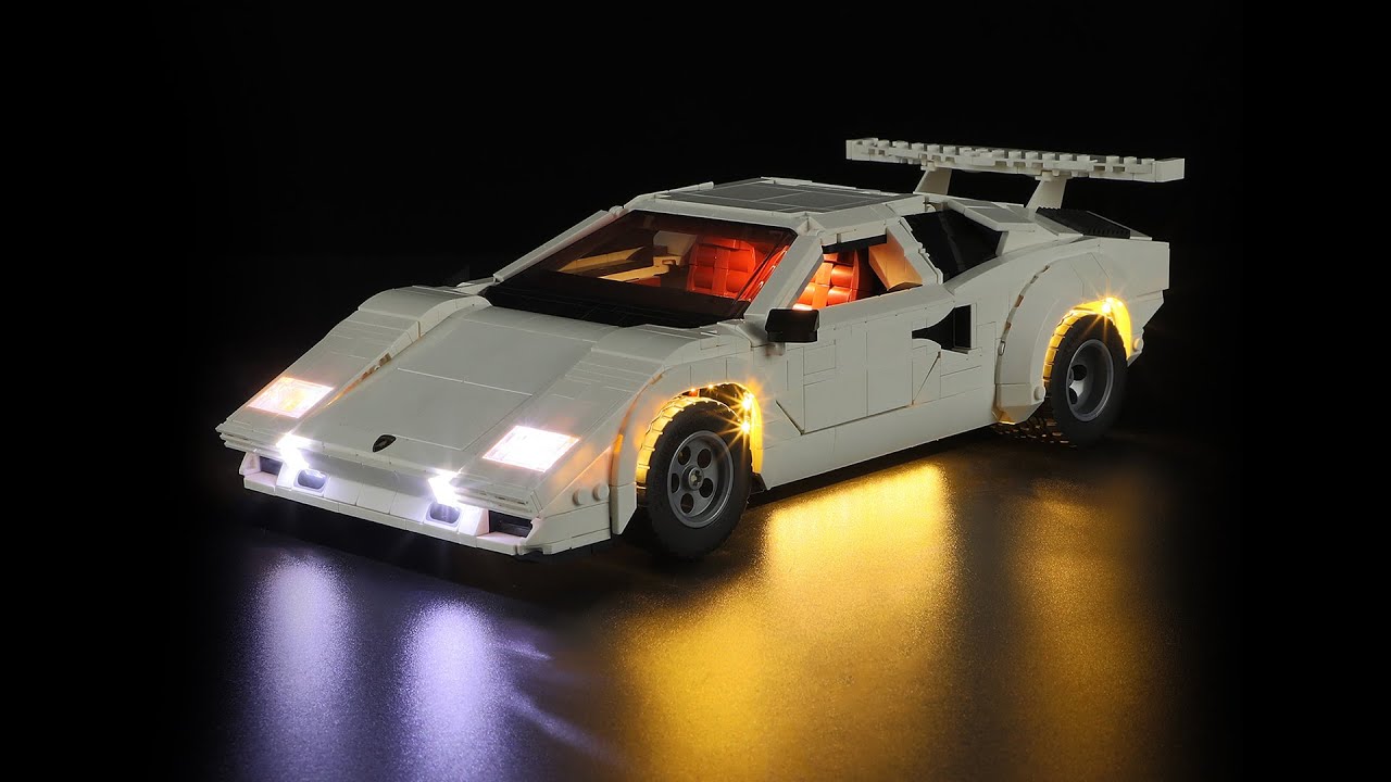 Lightailing Light Kit For Lego Lamborghini Countach 5000 Quattrovalvole ...