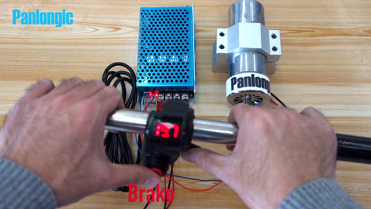 Panlongic Thumb Hall Throttle 100A PWM Motor Speed Controller - YouTube