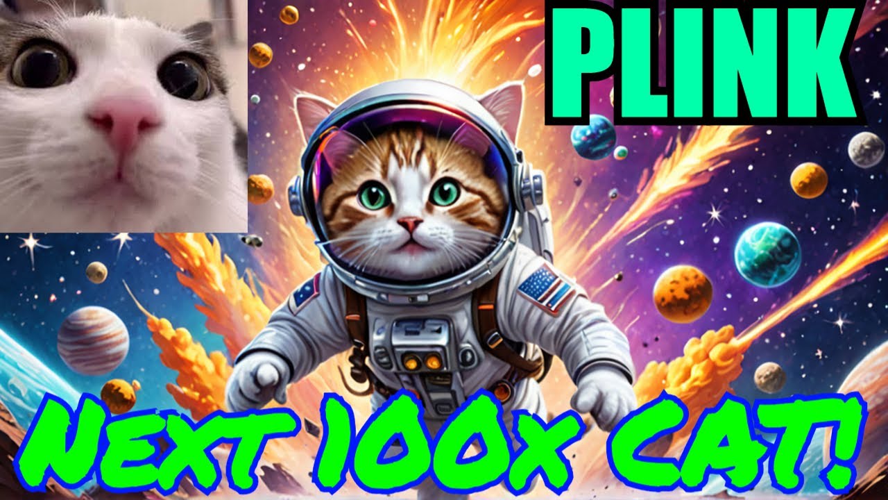 PLINK CAT🚀Will This MEMECOIN Go PARABOLIC Soon? | Get in Early For MAX ...