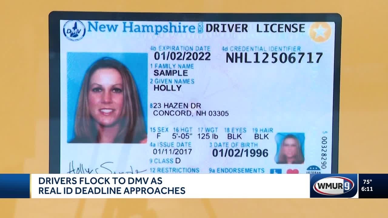 Drivers flock to DMV as Real ID deadline approaches - YouTube