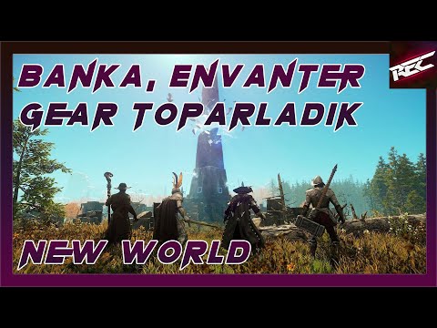 New World Türkçe 17. Bölüm [Banka, Envanter ve Gear Toparlamaca]