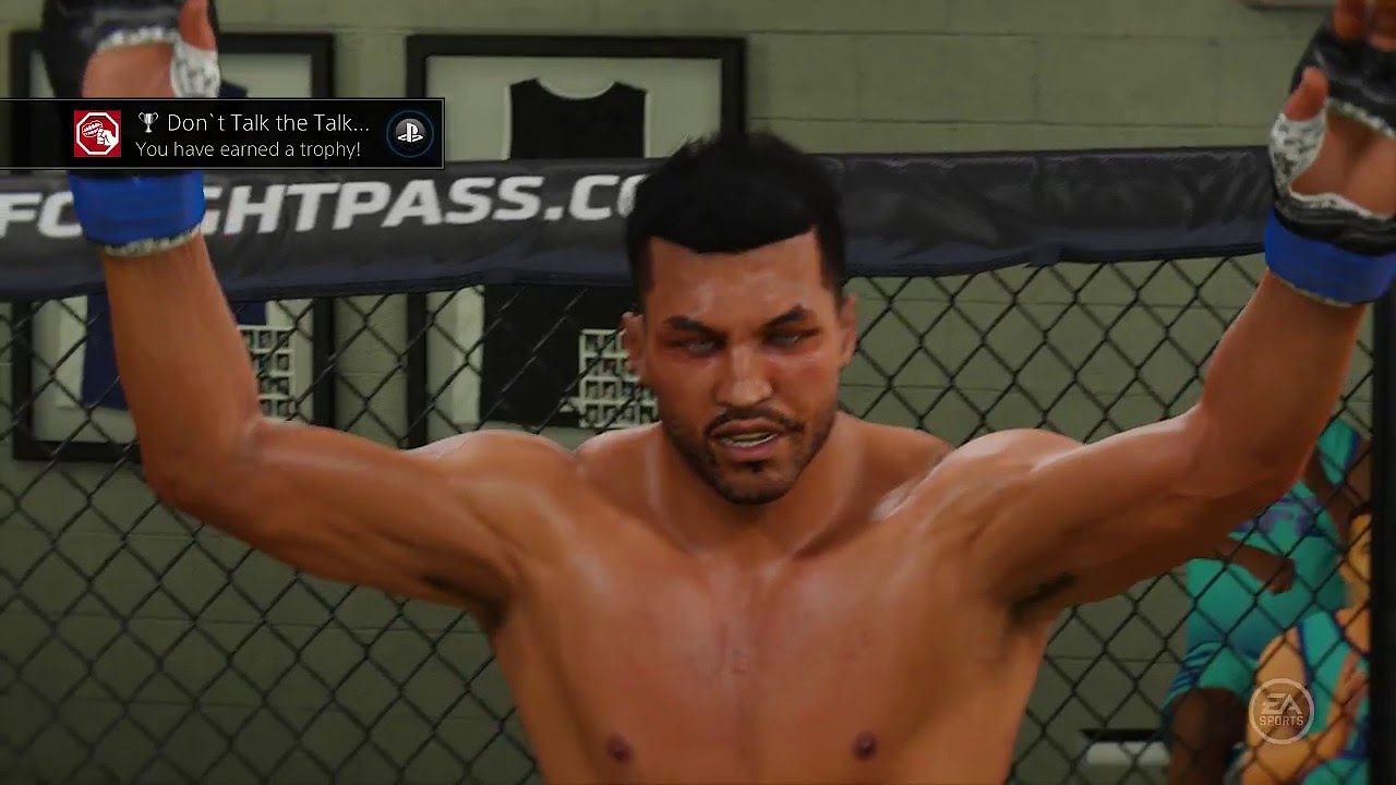 EA Sports UFC 2 Career Mode - CHARACTER CREATION & CRAZY FAST KNOCKOUTS ...