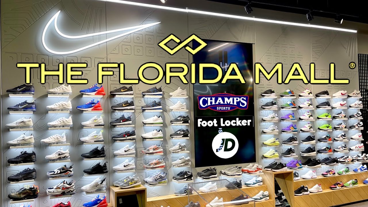 The Florida Mall Shoe Vlog 2021 and Sneaker Shopping in Orlando - YouTube