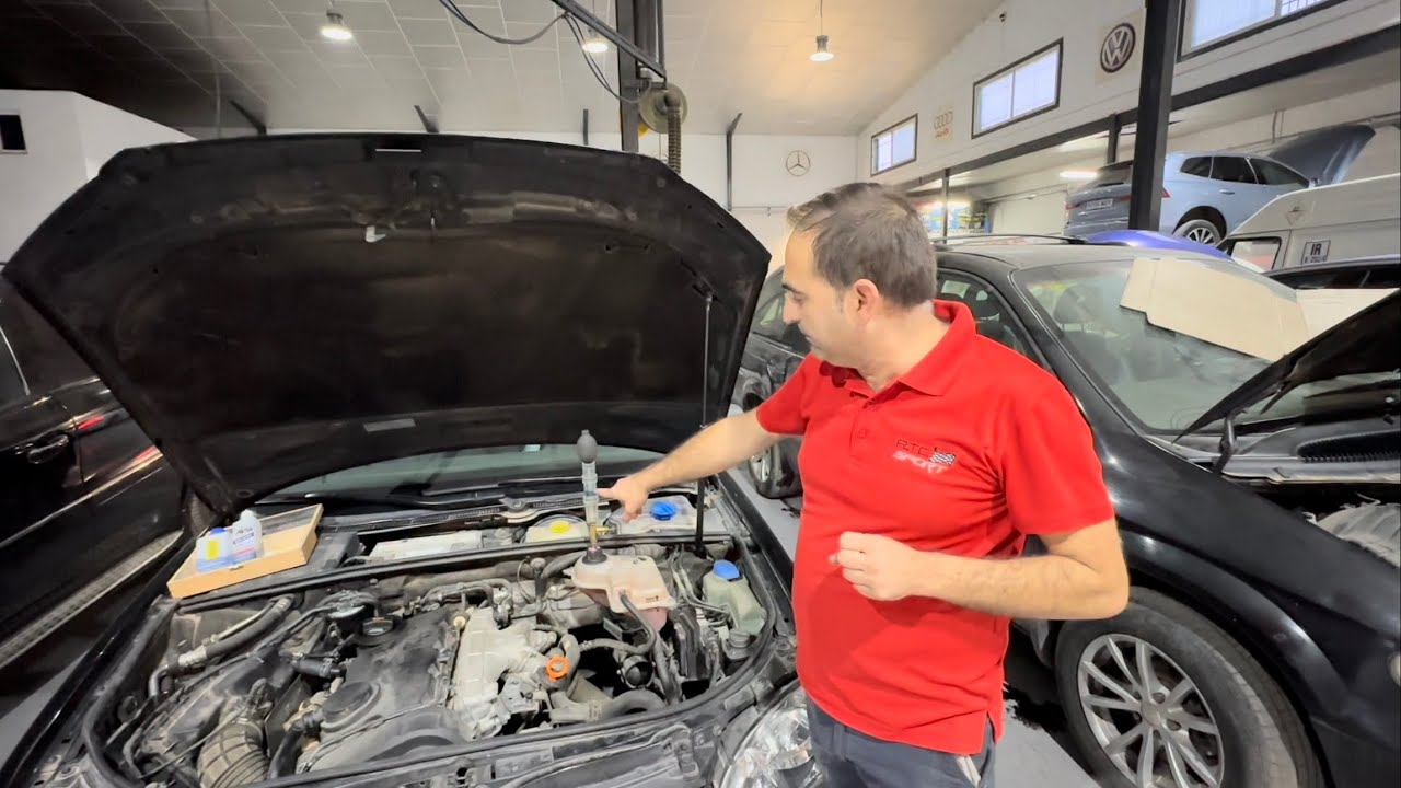 Audi A4 2.0TDI problema consumo de agua, enseñamos a detectar los ...