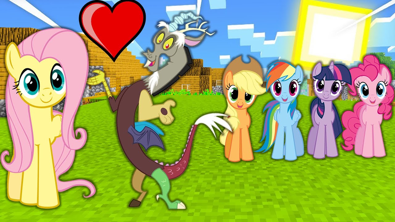 Fluttershy Got a Boyfriend In Minecraft - YouTube