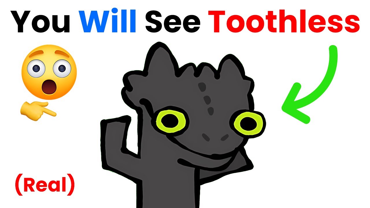 This video will make you see Toothless in your room! 😮 - YouTube
