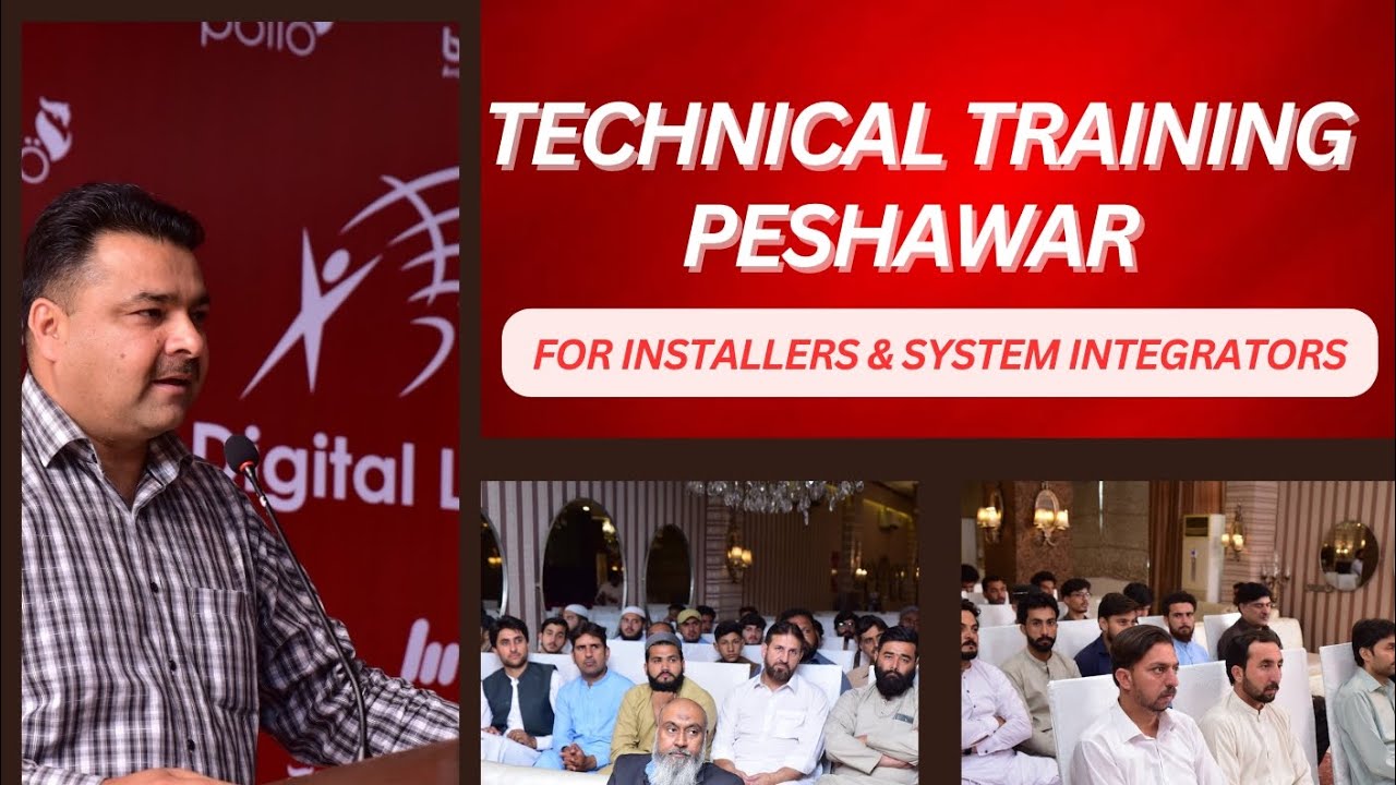 POLLO ! Pollo Technical Training Peshawar Event For Installer & Integrators - YouTube