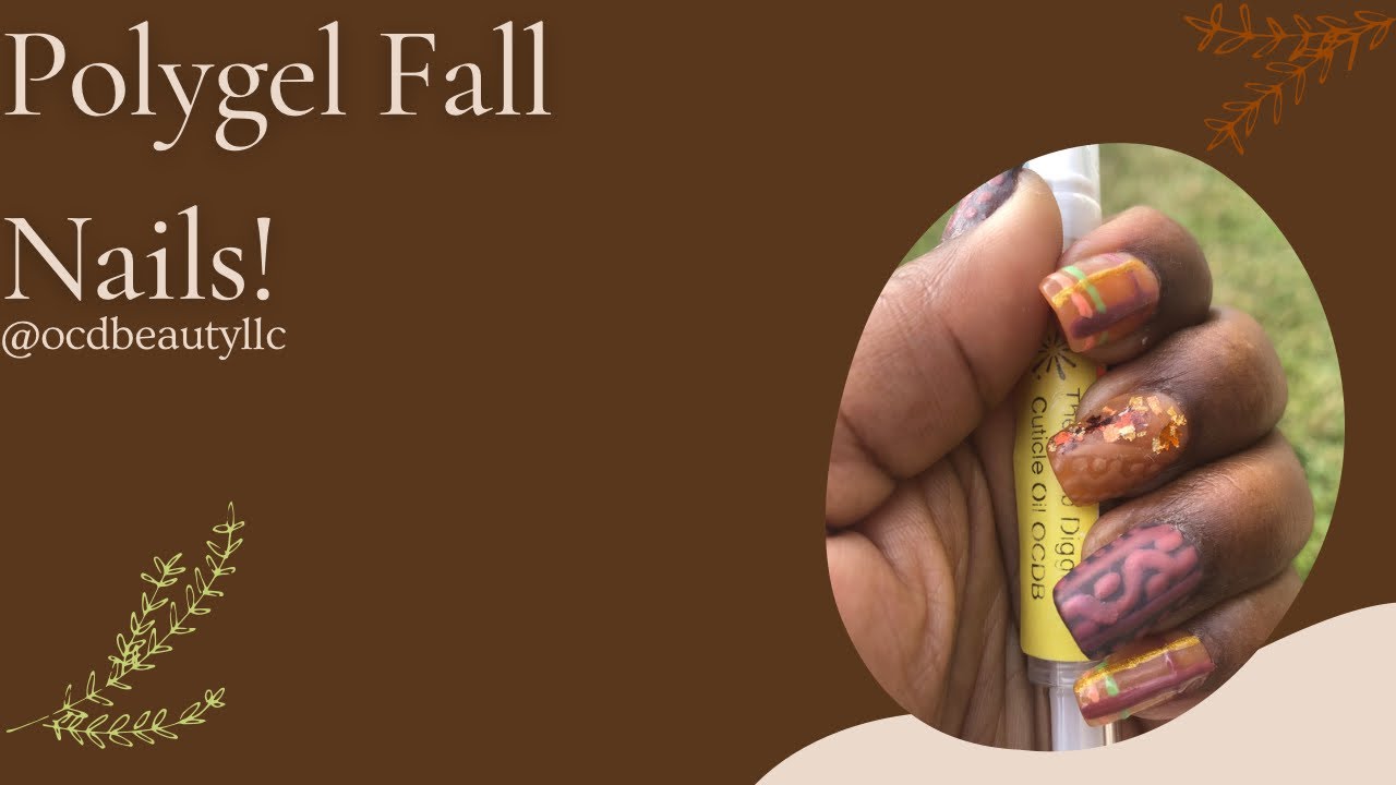 Polygel Fall Nails|beginner friendly| @iGelBeauty - YouTube