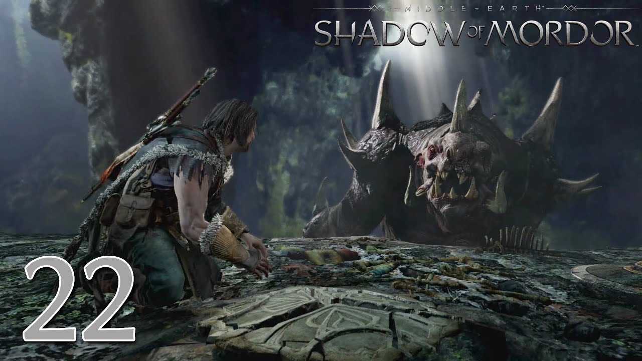Middle earth Shadow of Mordor 中土世界 魔多之影 Part 22 The Great White Graug ...