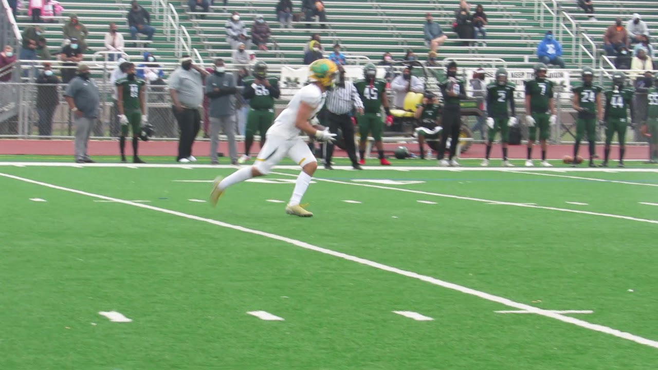 Dallion Smith free kick return Dundalk/Milford Mill football 03/25/21 ...