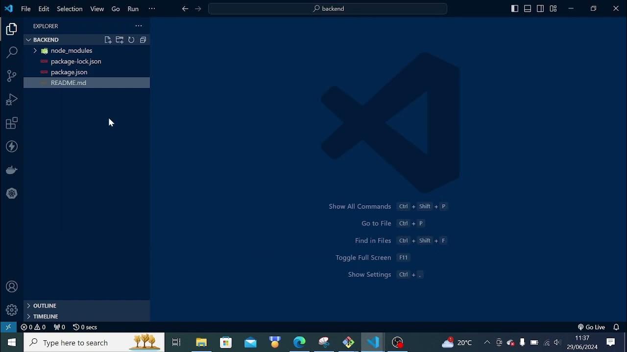 Todo App Expressjs Part 7 Setting Up The Server Youtube