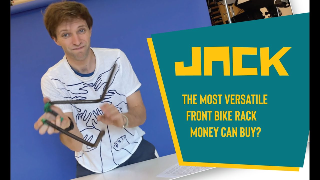 JACK the bike rack - Is this the most versatile front bike rack? - YouTube
