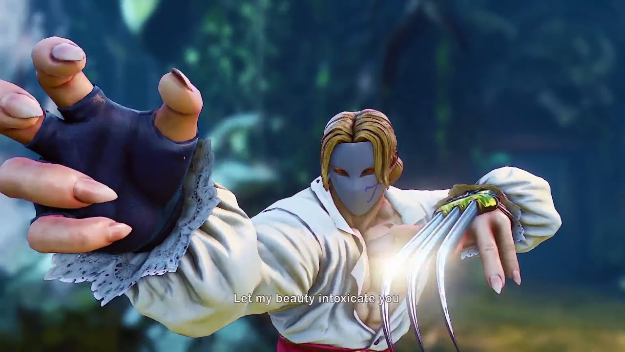 Street Fighter V Vega Character Reveal Trailer Street Fighter 5 PS4 60 ...
