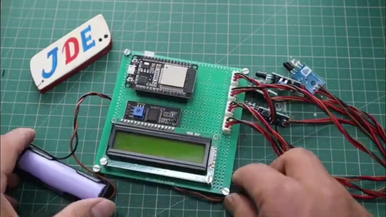 car parking system using IoT Blynk App & ESP32 - YouTube
