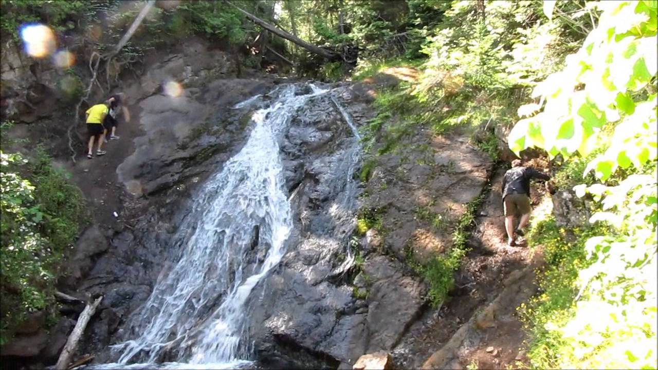Jacobs Falls Keweenaw County Michigan - YouTube