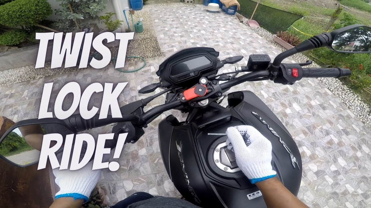 PUSH LOCK, perfect for my DOMINAR 400 - YouTube