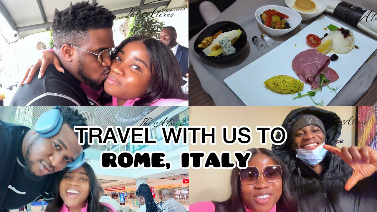 TRAVEL WITH US TO ROME, ITALY | OUR 1ST STOP IN EUROPE - YouTube