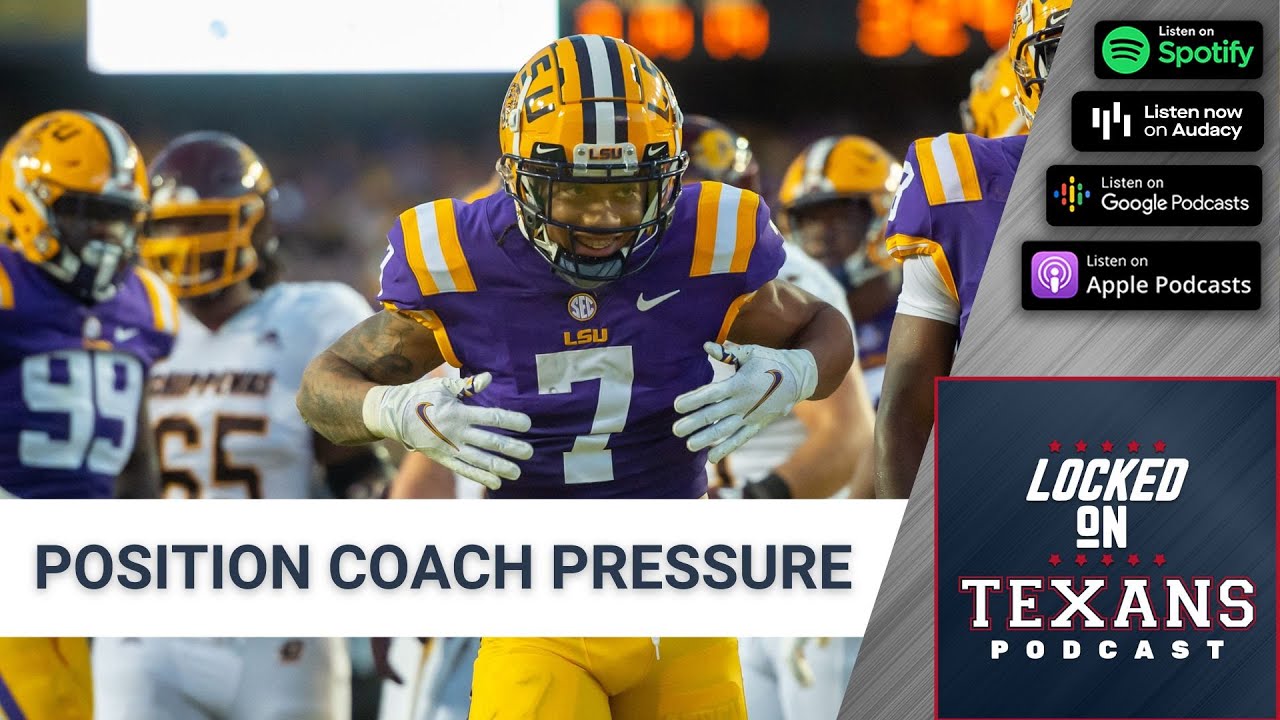 Position Coach Pressure: Which Houston Texans' position coaches are ...