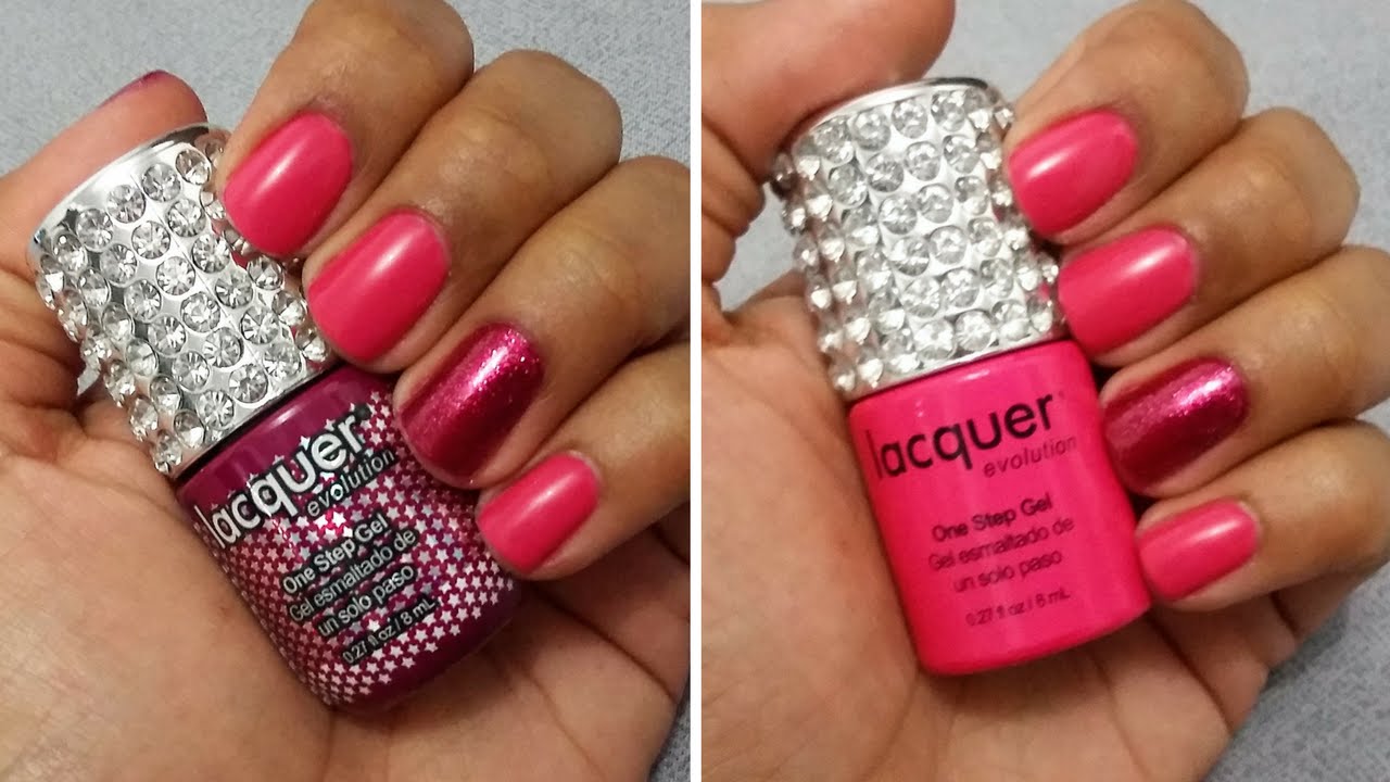 Cómo aplicar Lacquer Evolution - Fusion & Candy Pink - YouTube