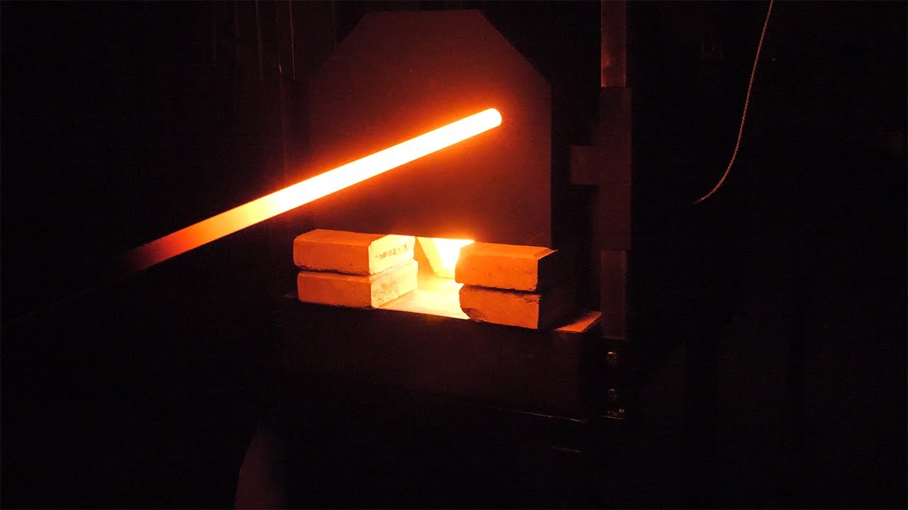 Huge ribbon burner forge build part 3 - YouTube